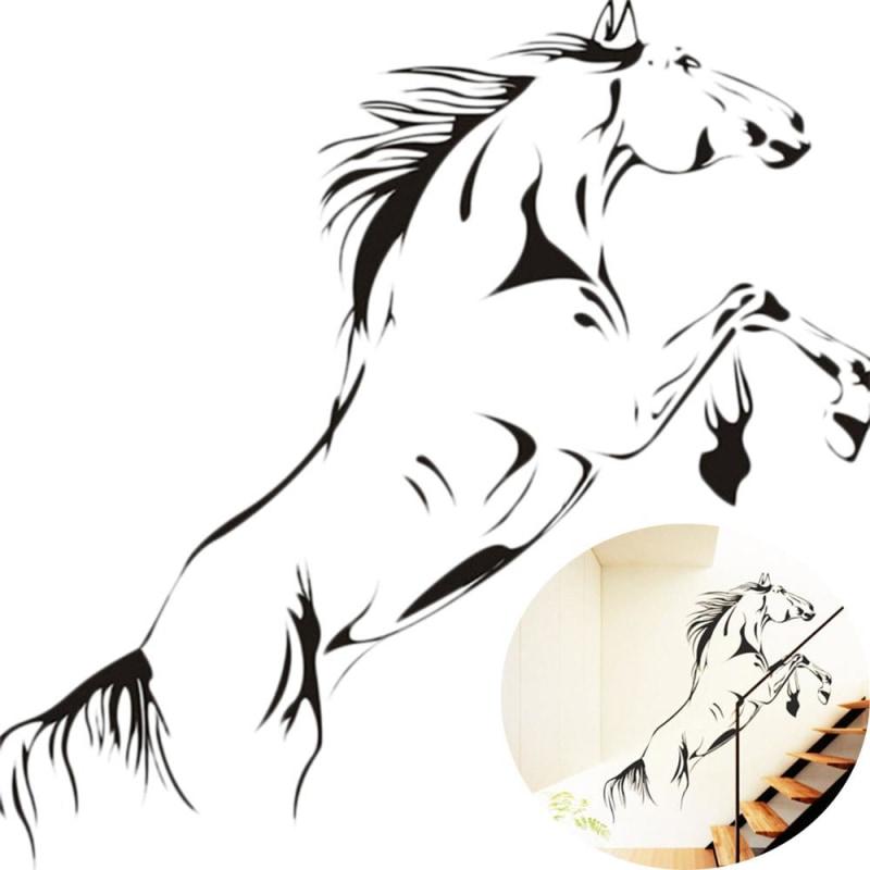 Jumping Horse Wall Sticker - Animal Social Company